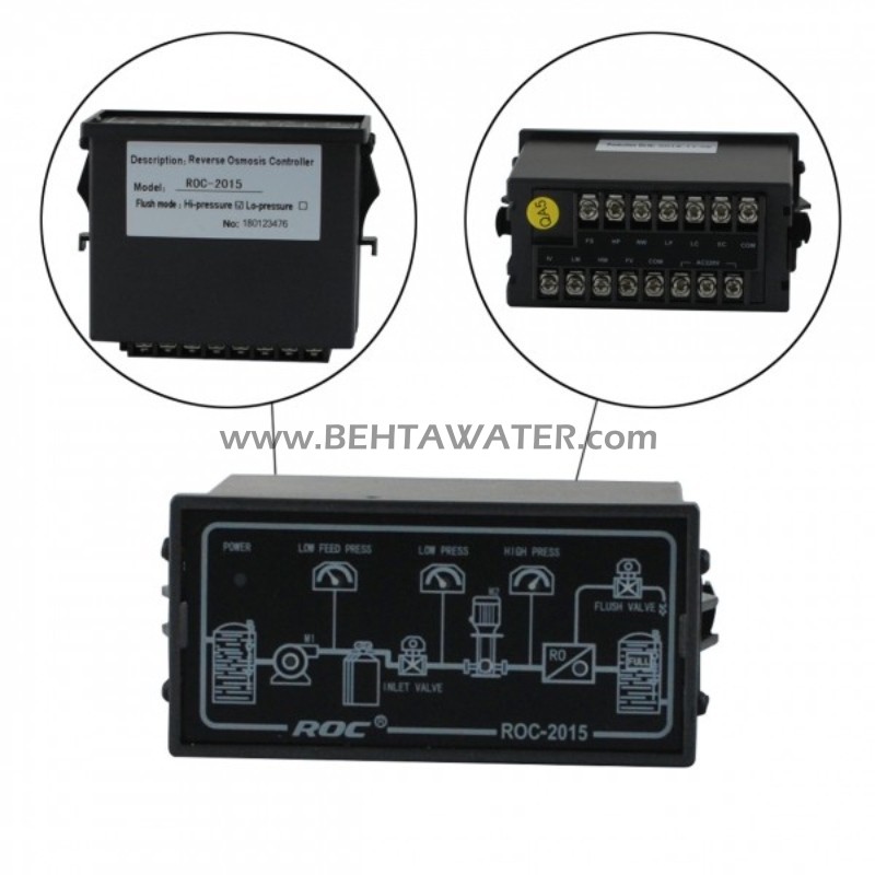کنترلر ROC - RO - کنترلر آب شیرین کن | بهتا
